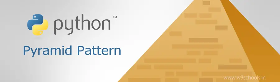 Python Program To Creating An Equilateral Triangle Pyramid Pattern 